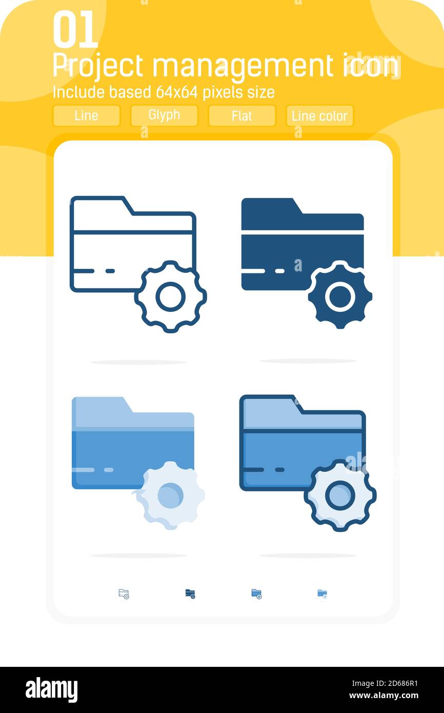 Vector project management process hi-res stock photography and images ...