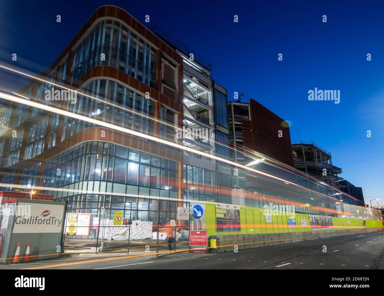 Broadmarsh Car Park and Library development in Nottingham City ...