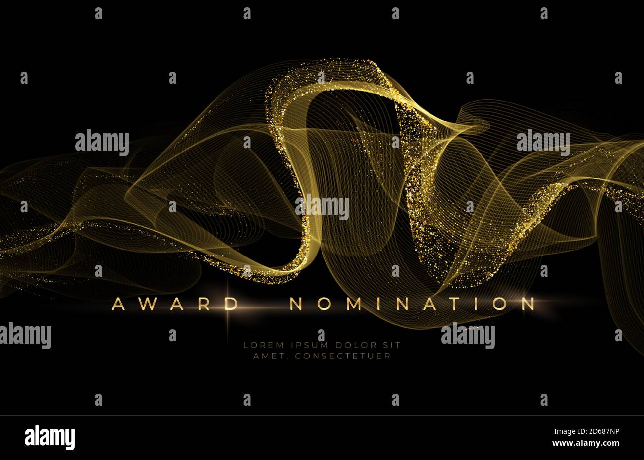 Award nomination ceremony luxurious Stock Vector Images - Alamy