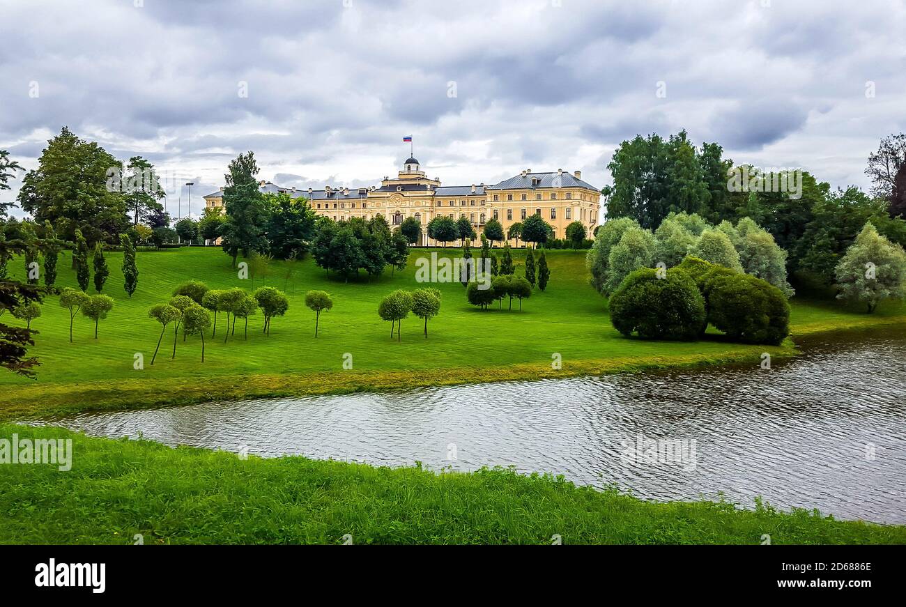 Congress Palace (Konstantin Palace), Strelna, Saint Petersburg, Russia ...