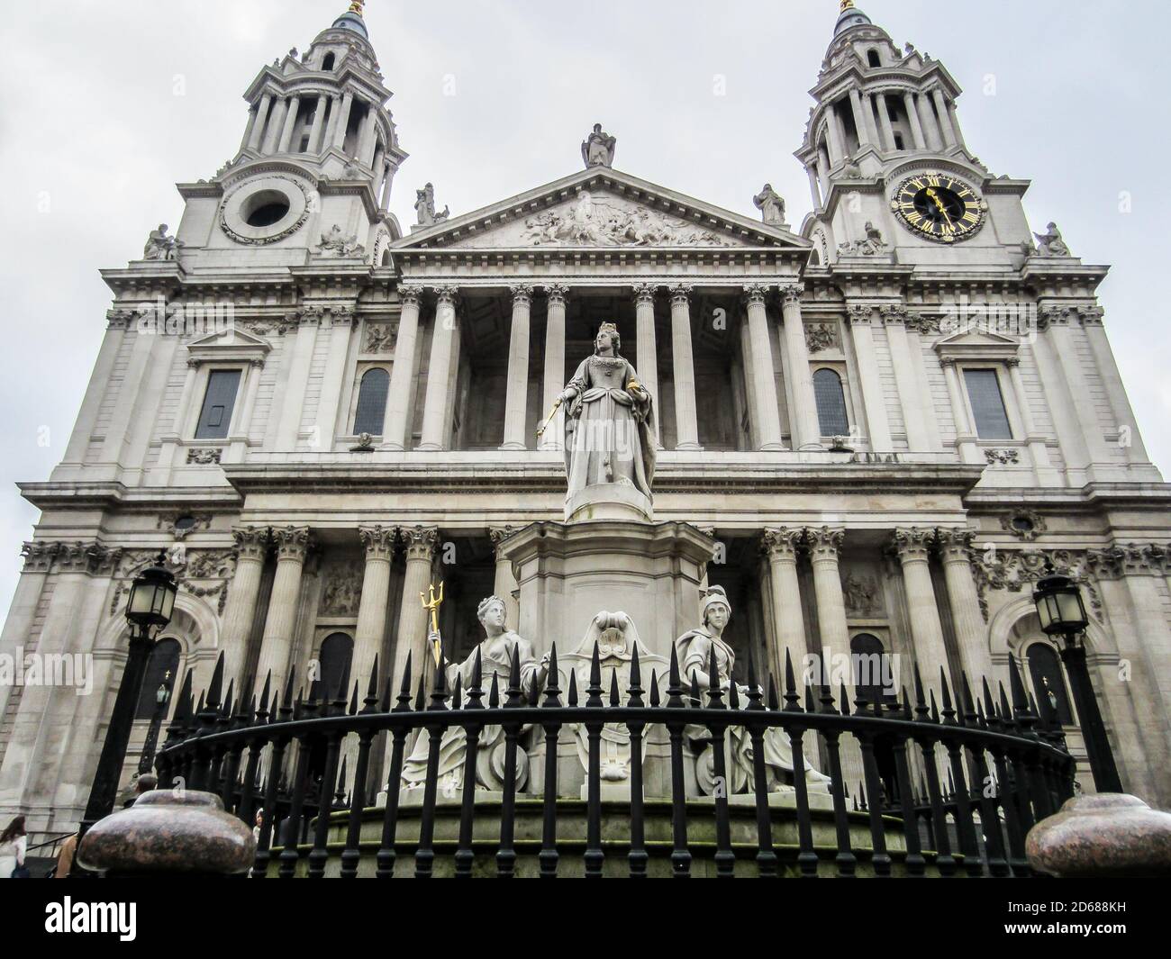 Saint Paul's cathedral. An Anglican cathedral, the seat of the Bishop ...