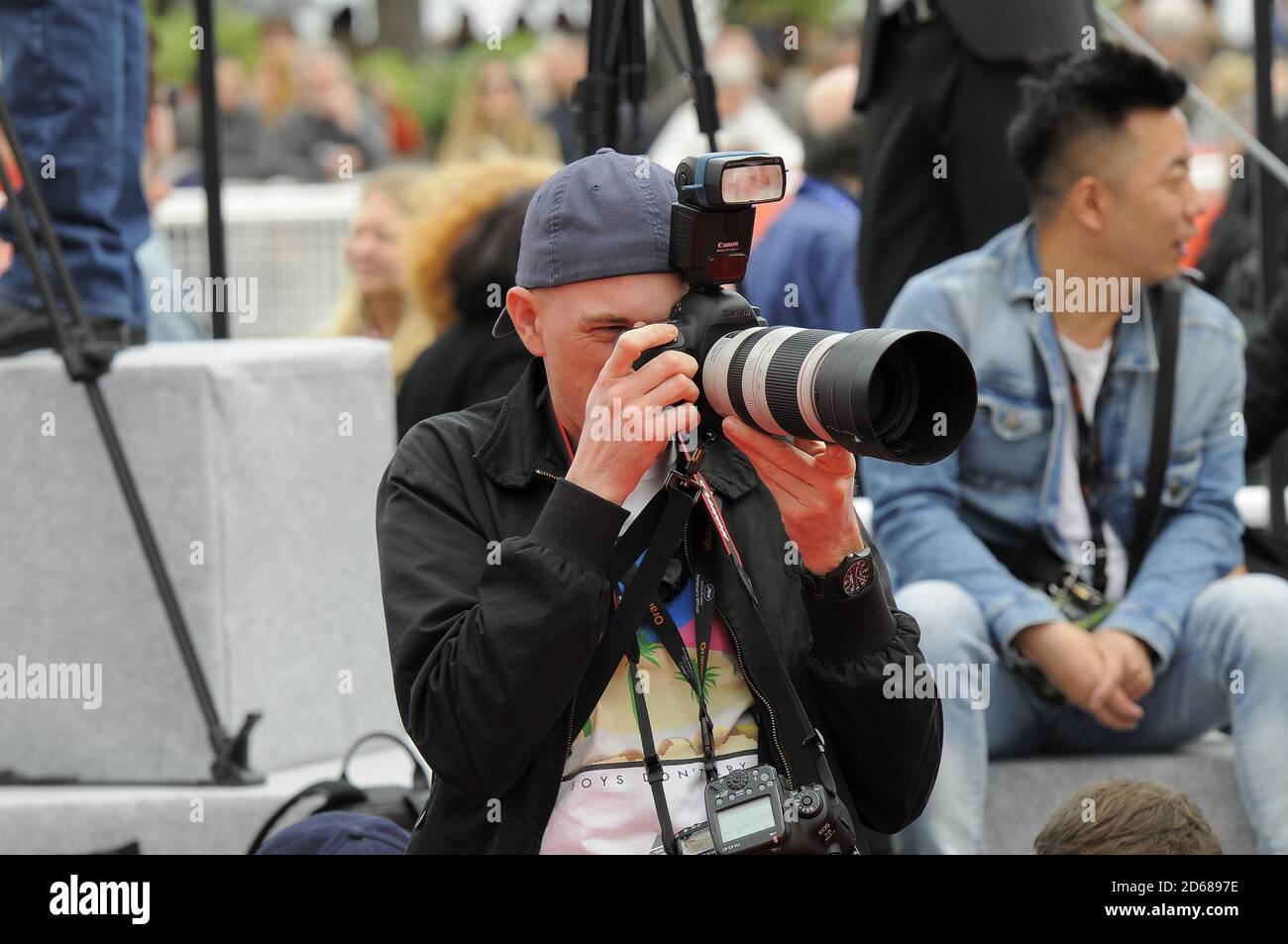 May 17th, 2019 - Cannes Atmosphere photographers during the Cannes Film ...