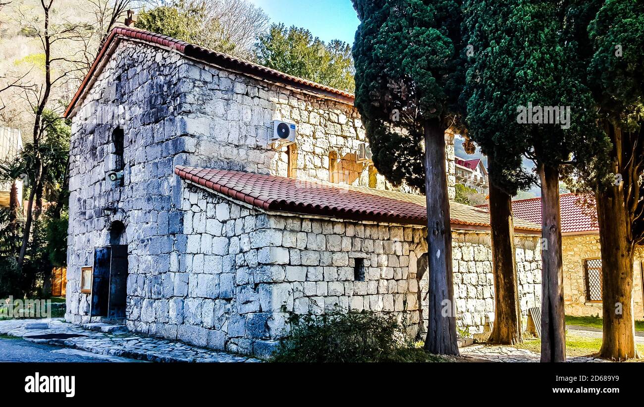 The Gagra Church, also known as Abaata (Church of St. Hypatius of ...