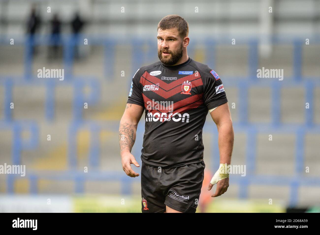 Ryan Lannon (11) of Salford Red Devils Stock Photo - Alamy