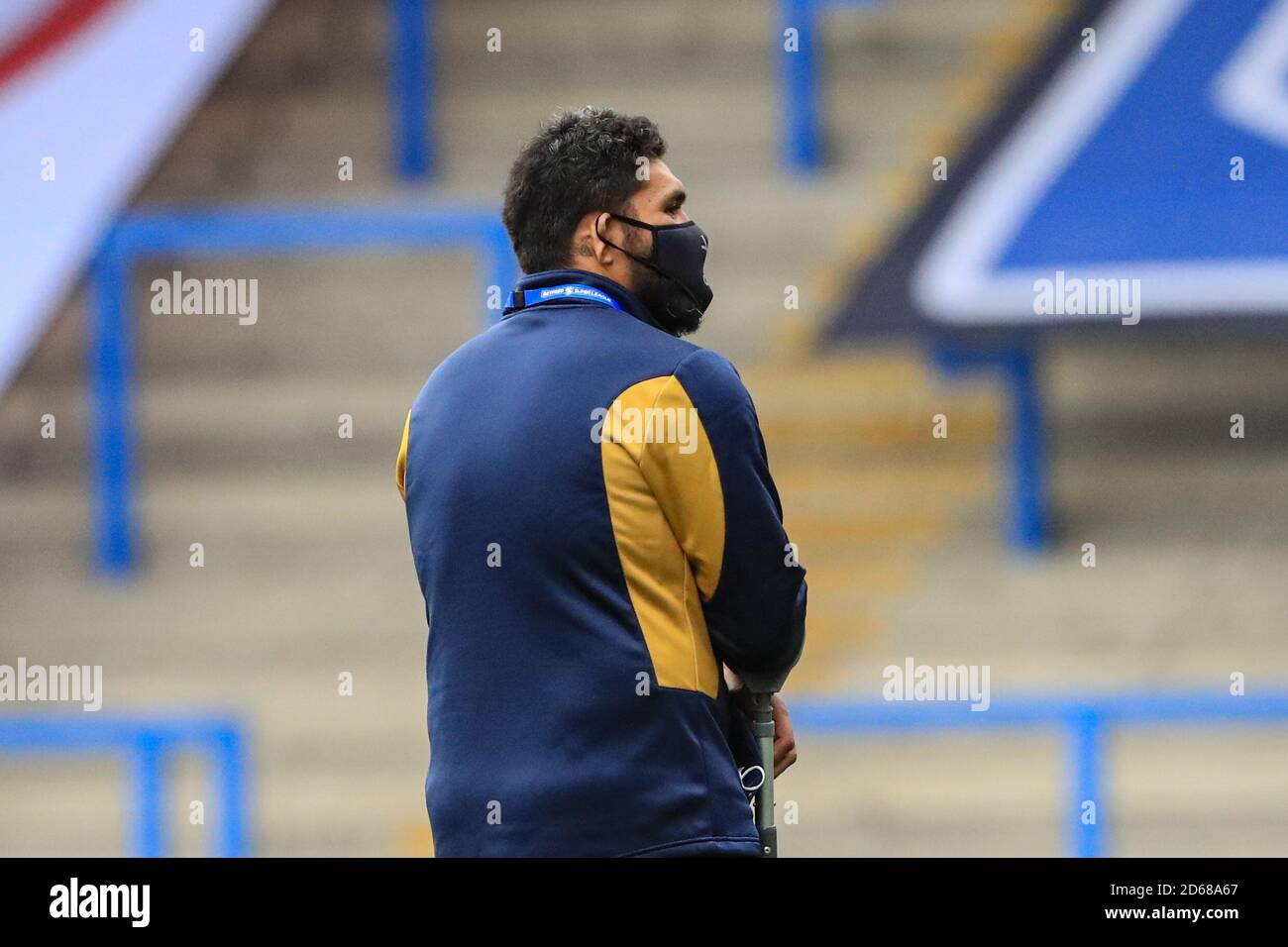 Mose Masoe of Hull KR back at the Halliwell Jones with Hull KR Stock ...