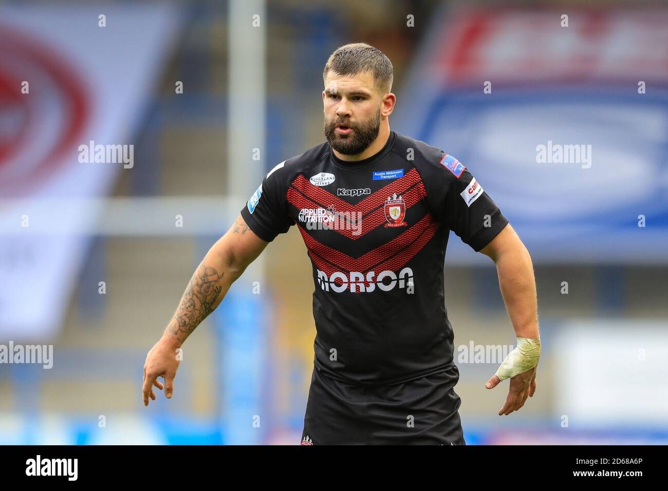 Ryan Lannon (11) of Salford Red Devils during the game Stock Photo - Alamy
