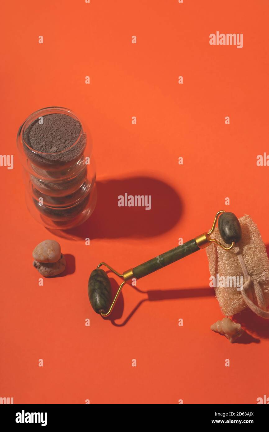 Products and items for personal care. Still life Stock Photo - Alamy