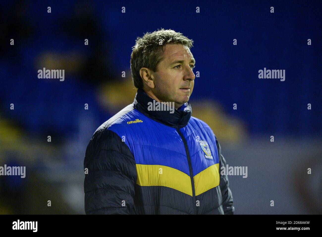 Warrington Wolves Head Coach Steve Price Stock Photo - Alamy
