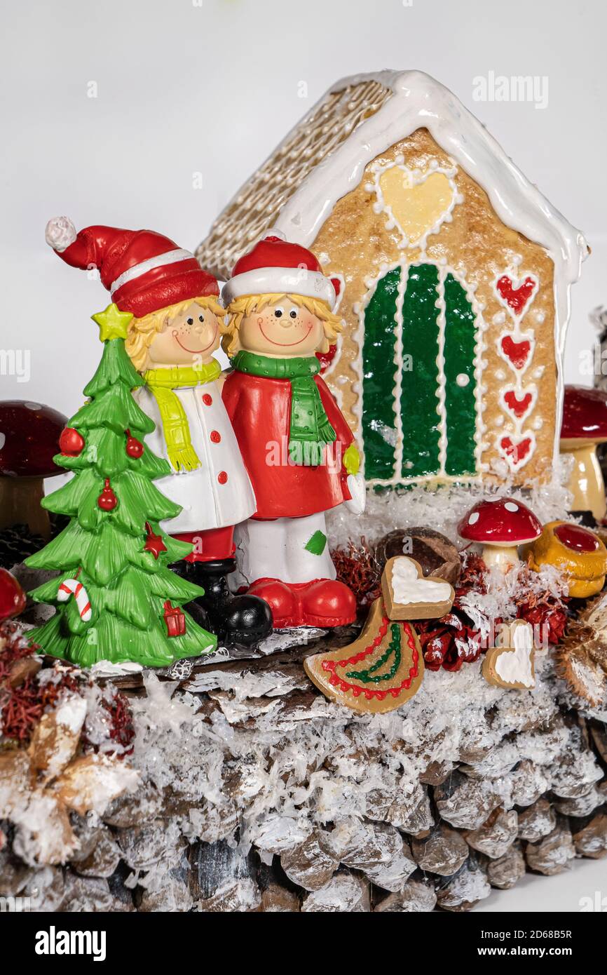 Merry christmas sign gingerbread hi-res stock photography and images ...