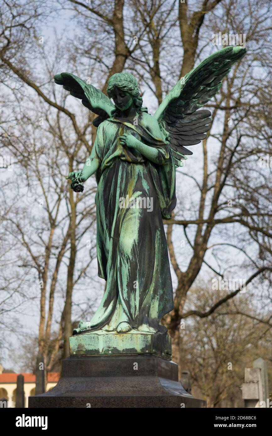 The Nordfriedhof, Northern Cemetery, with 34,000 burial plots, is one ...