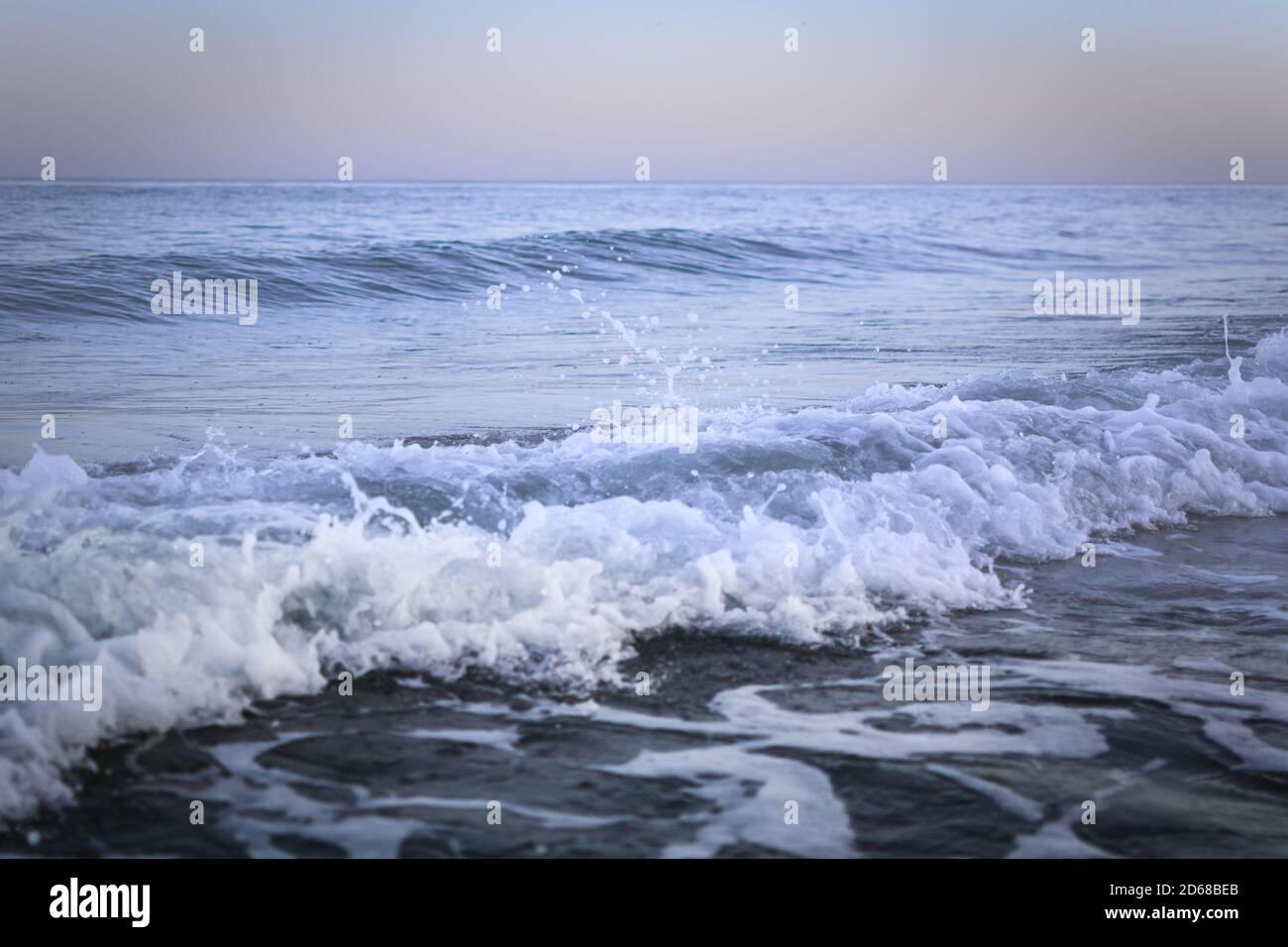 Calm water waves hi-res stock photography and images - Alamy