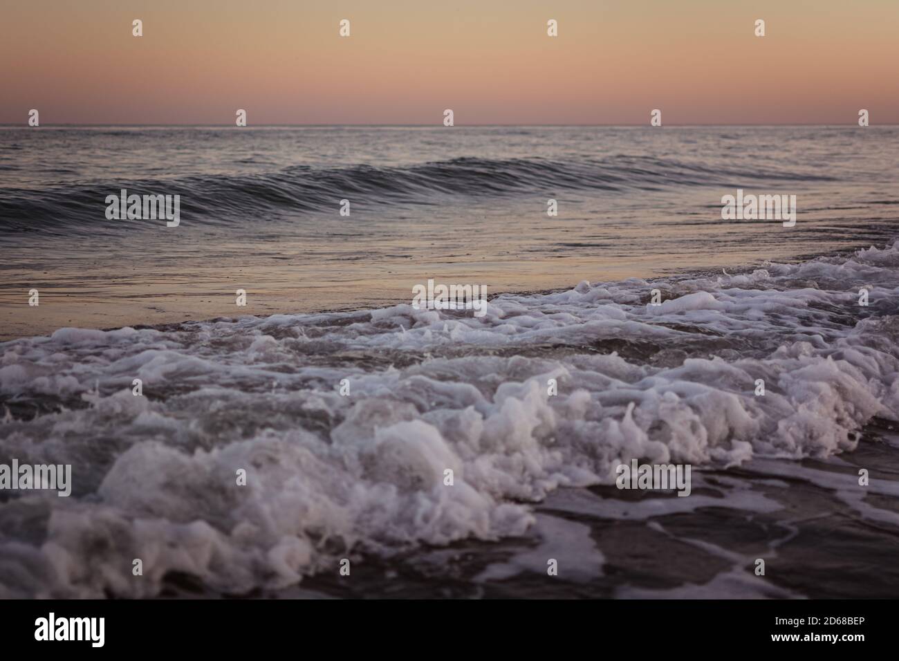 Sea beach water with waves Stock Photo - Alamy