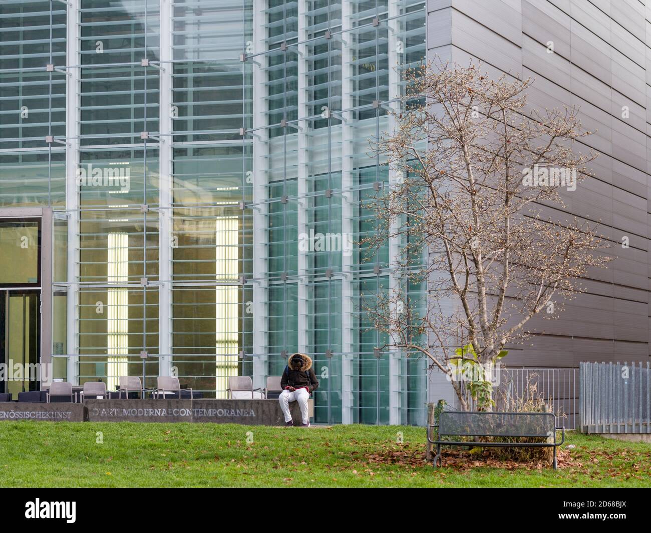 Museion, the museum of contemporary art, an architectural icon of Bozen ...