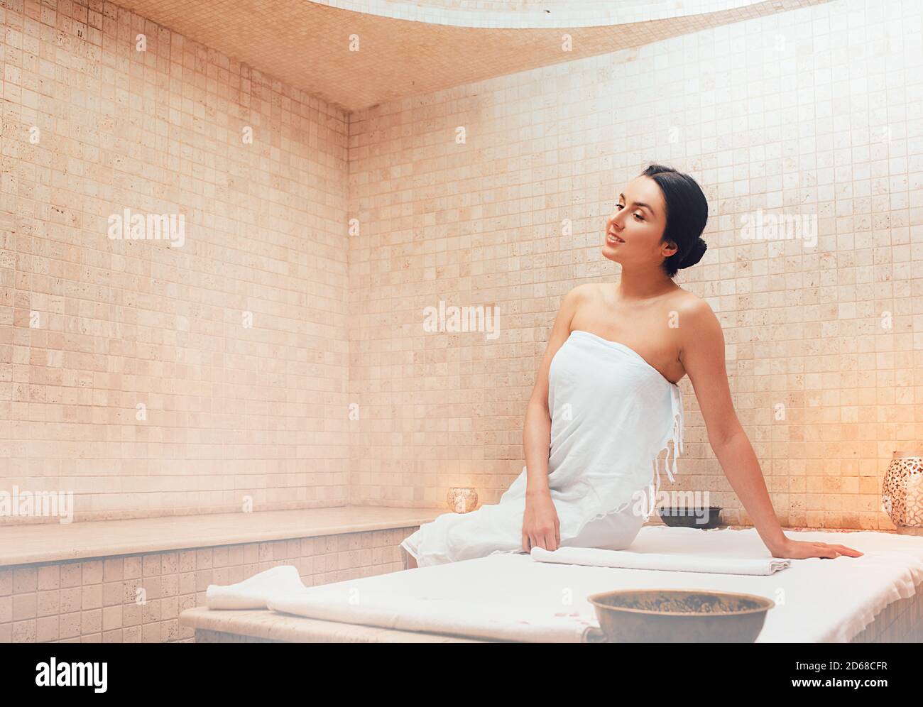 Hammam table hi-res stock photography and images - Alamy