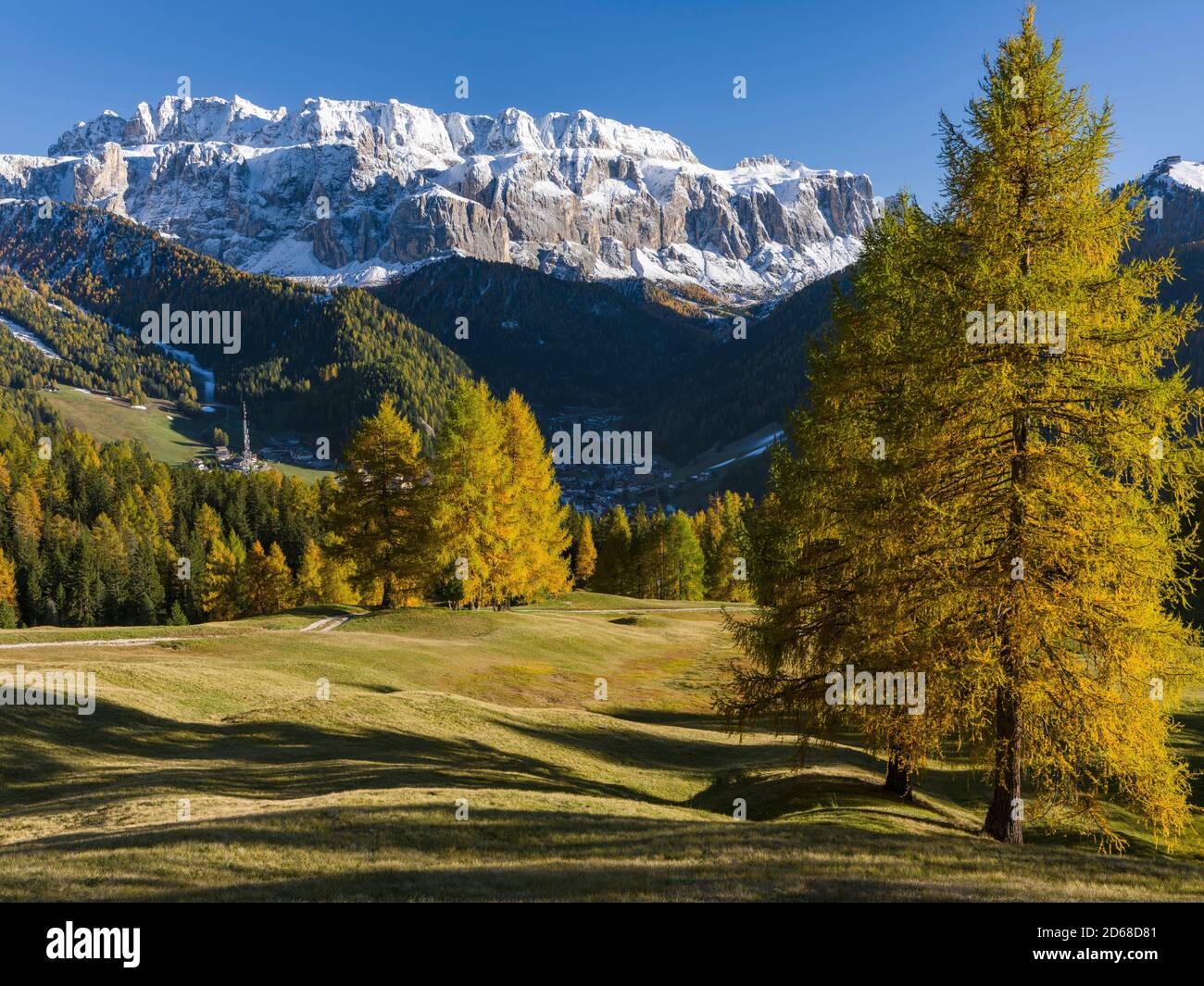 The Sella Mountain Range in the Dolomites of South Tyrol - Alto Adige ...