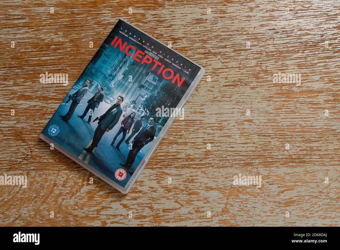 The double DVD edition of Christopher Nolan's Inception Stock Photo - Alamy