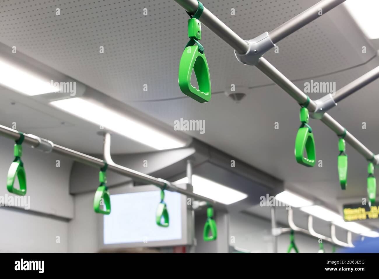 Handrails in the metro hi-res stock photography and images - Alamy