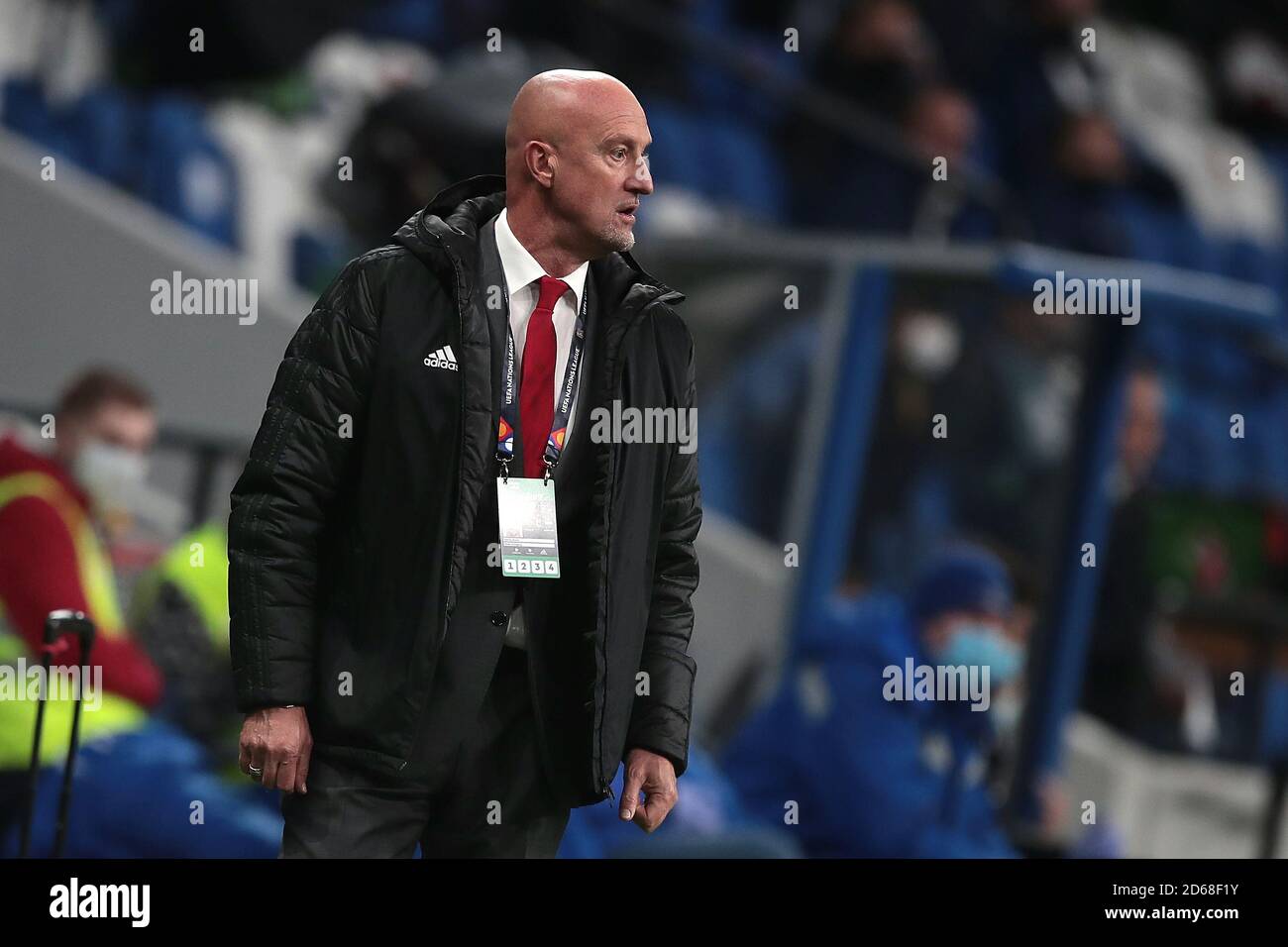 14.10.2020. Russia, Moscow. Nations League soccer match between Russia ...