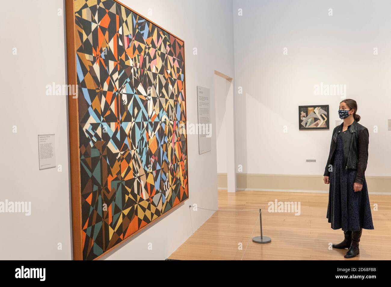 London, England. 15th October 2020. David Bomberg, In The Hold, oil on ...