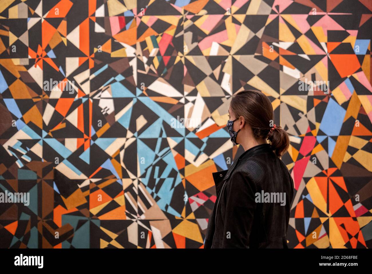 London, England. 15th October 2020. David Bomberg, In The Hold, oil on ...