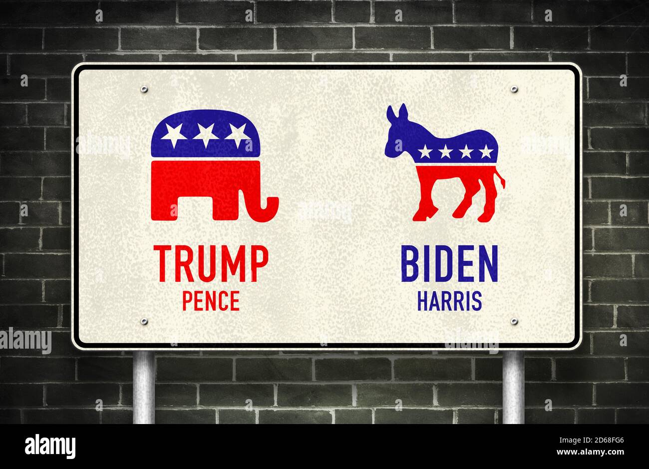 Presidential Election 2020 in America Stock Photo - Alamy