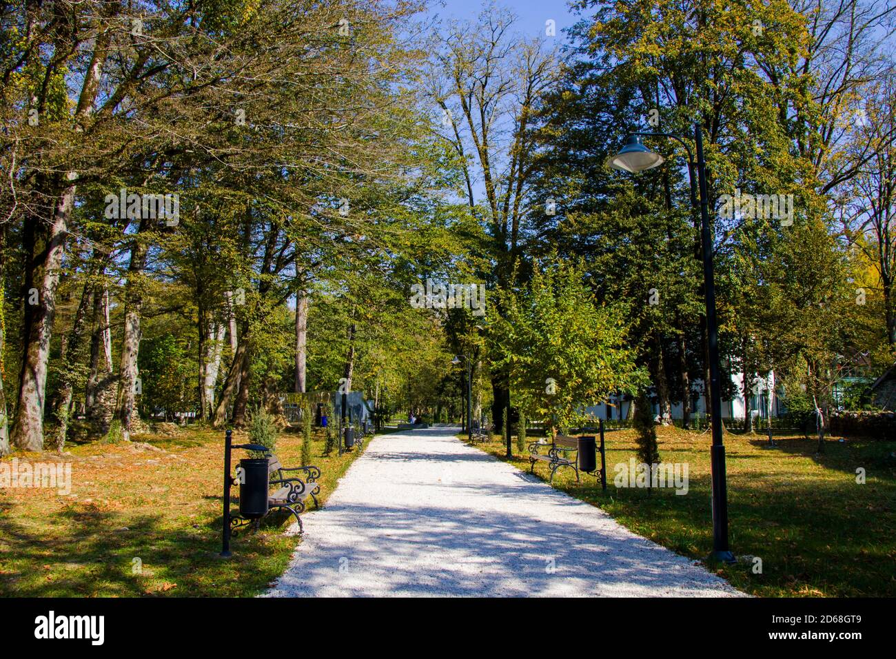 Garden and park, Zugdidi Botanic garden in Georgia Stock Photo - Alamy