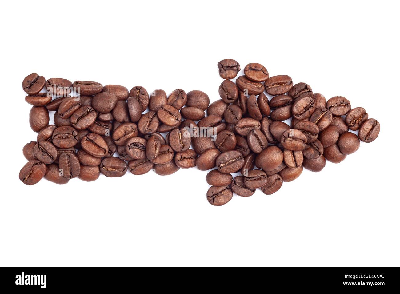 Arrow up close Cut Out Stock Images & Pictures - Alamy