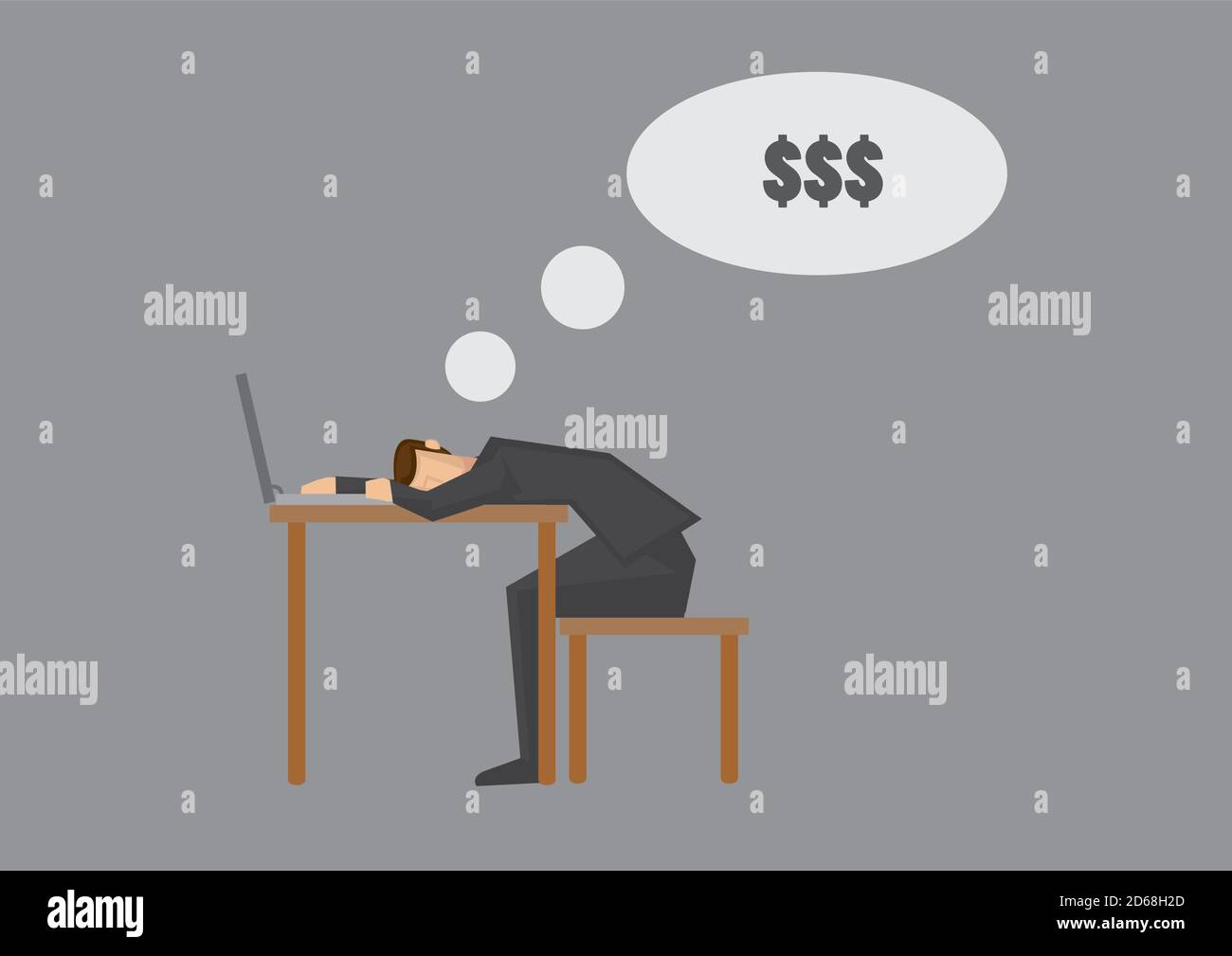 Side dreaming Stock Vector Images - Alamy