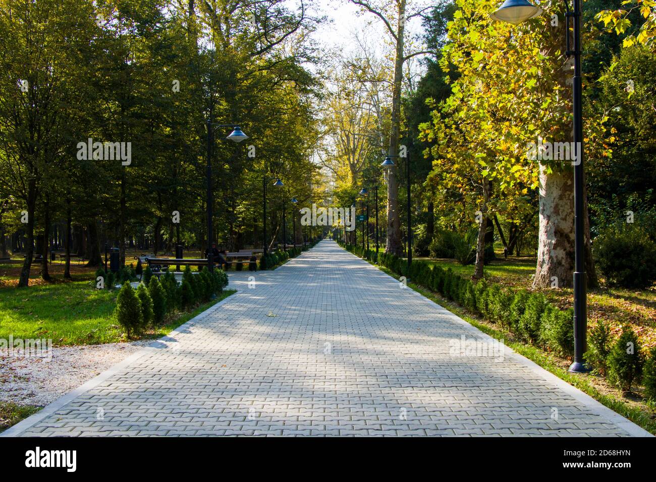 Garden and park, Zugdidi Botanic garden in Georgia Stock Photo - Alamy