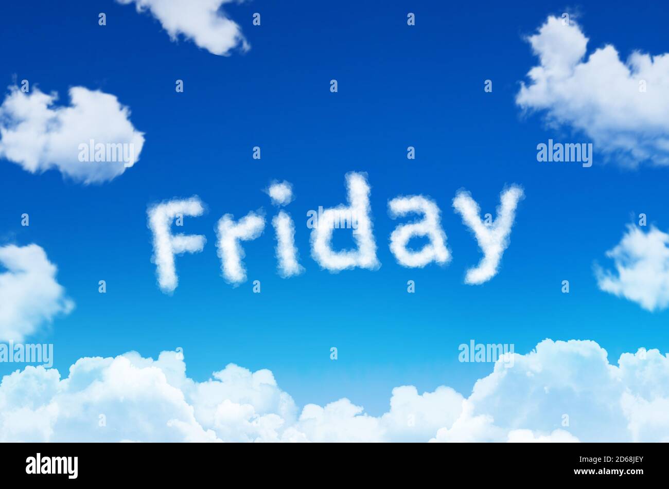 Happy friday sky hi-res stock photography and images - Alamy
