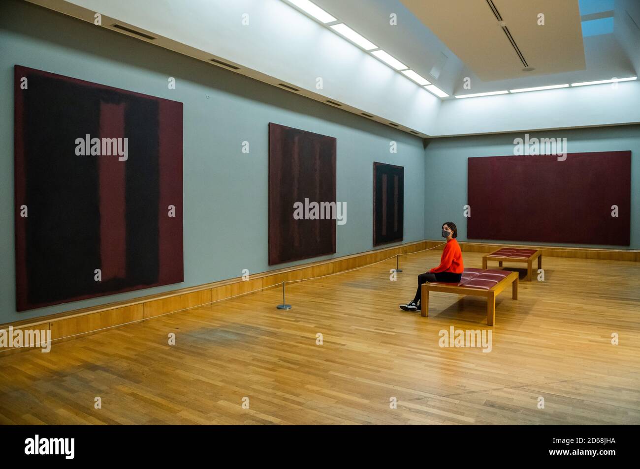 London, UK. 15th Oct, 2020. Mark Rothko's Seagram Murals 1958-9 ...
