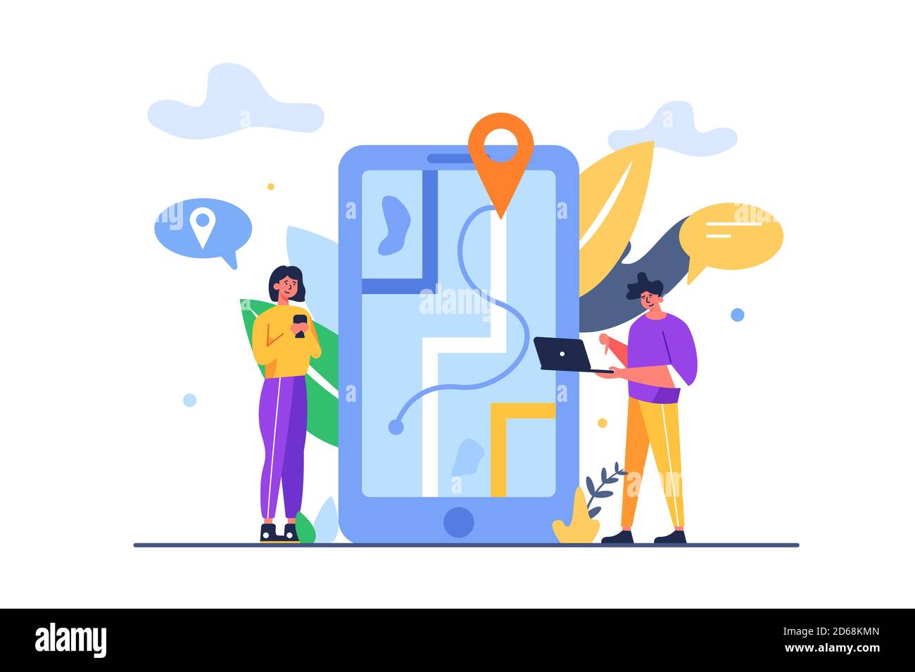 Global navigation icon in Stock Vector Images - Alamy