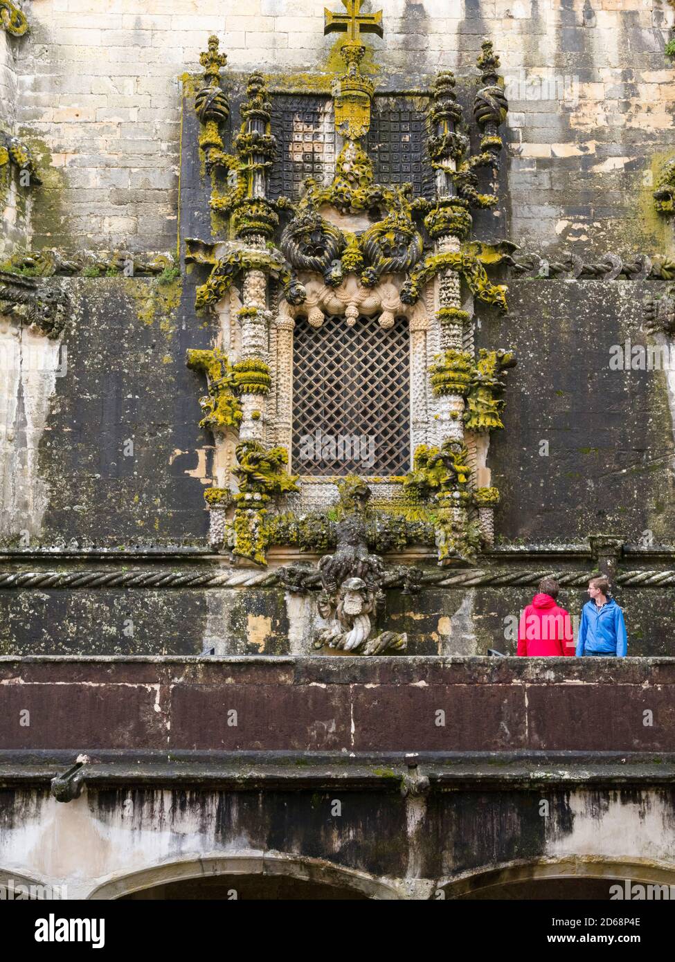 The Manueline Window or Janela do Capitulo . Convent of Christ ...