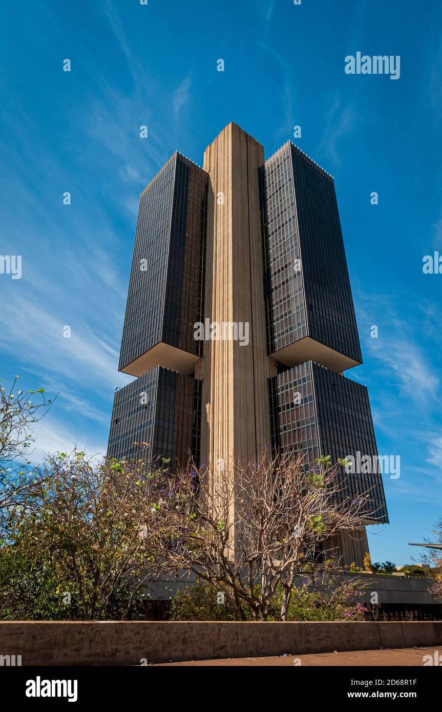 Central Bank of Brazil in Brasilia, DF, Brazil on August 14, 2008 ...