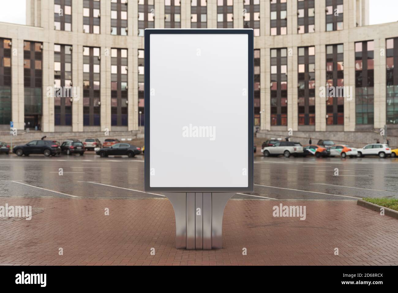 Empty billboard mock up hi-res stock photography and images - Alamy