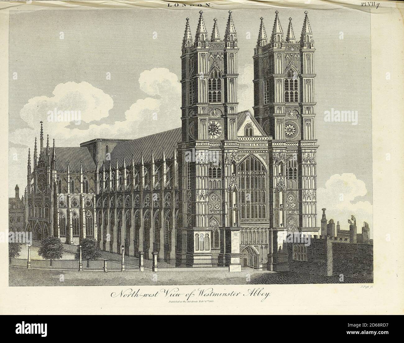 Abbey drawing hi-res stock photography and images - Alamy