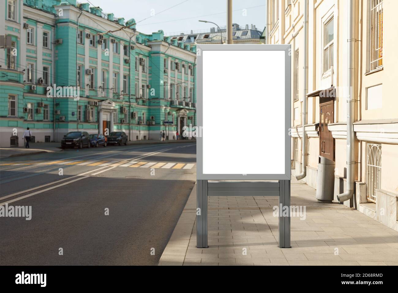 Empty billboard mock up hi-res stock photography and images - Alamy