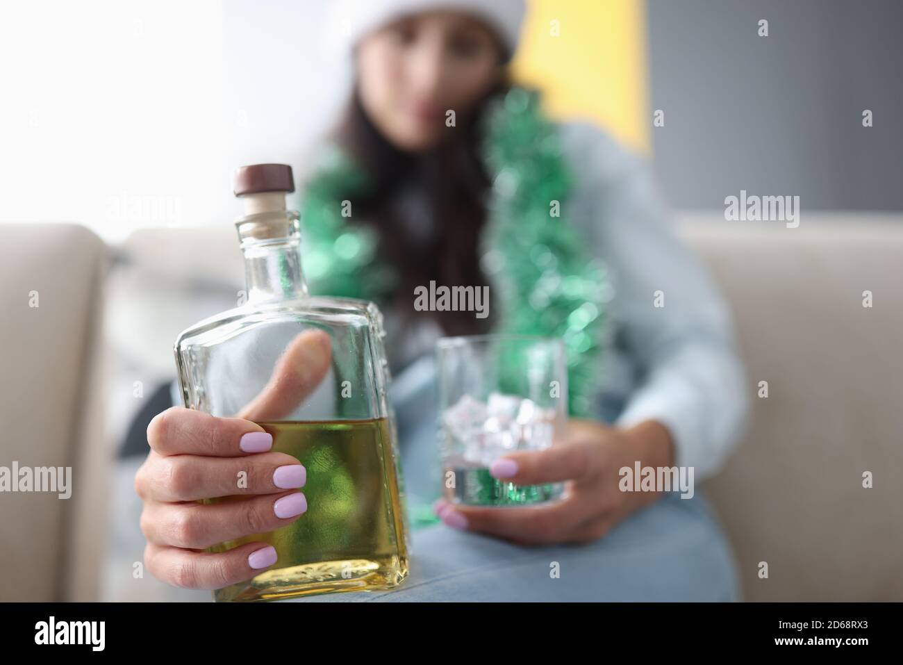 Beautiful view bottle whisky hi-res stock photography and images - Alamy