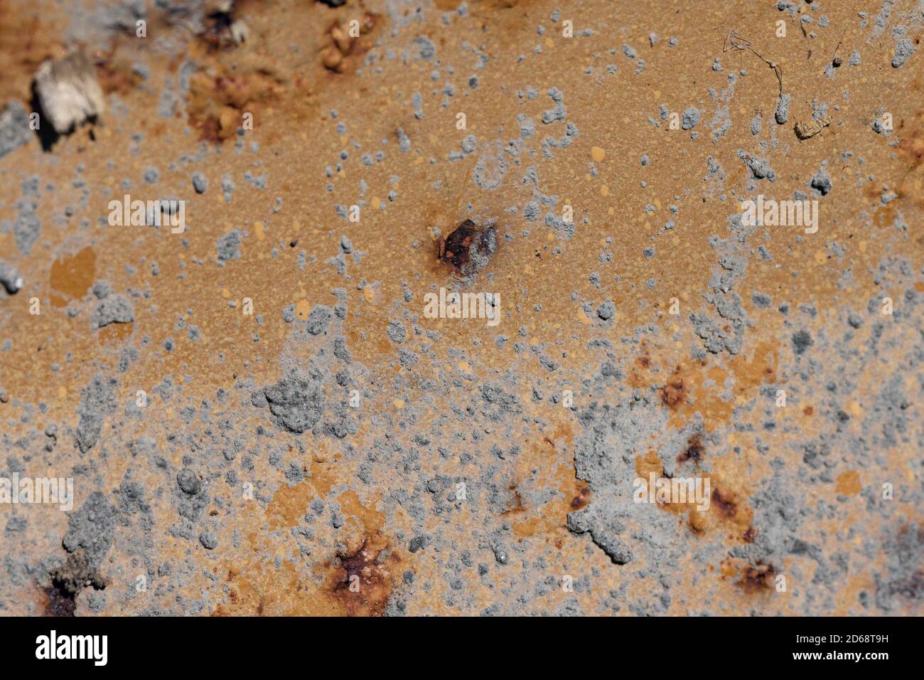 abstract grunge cracking texture on rusty metal surface background ...
