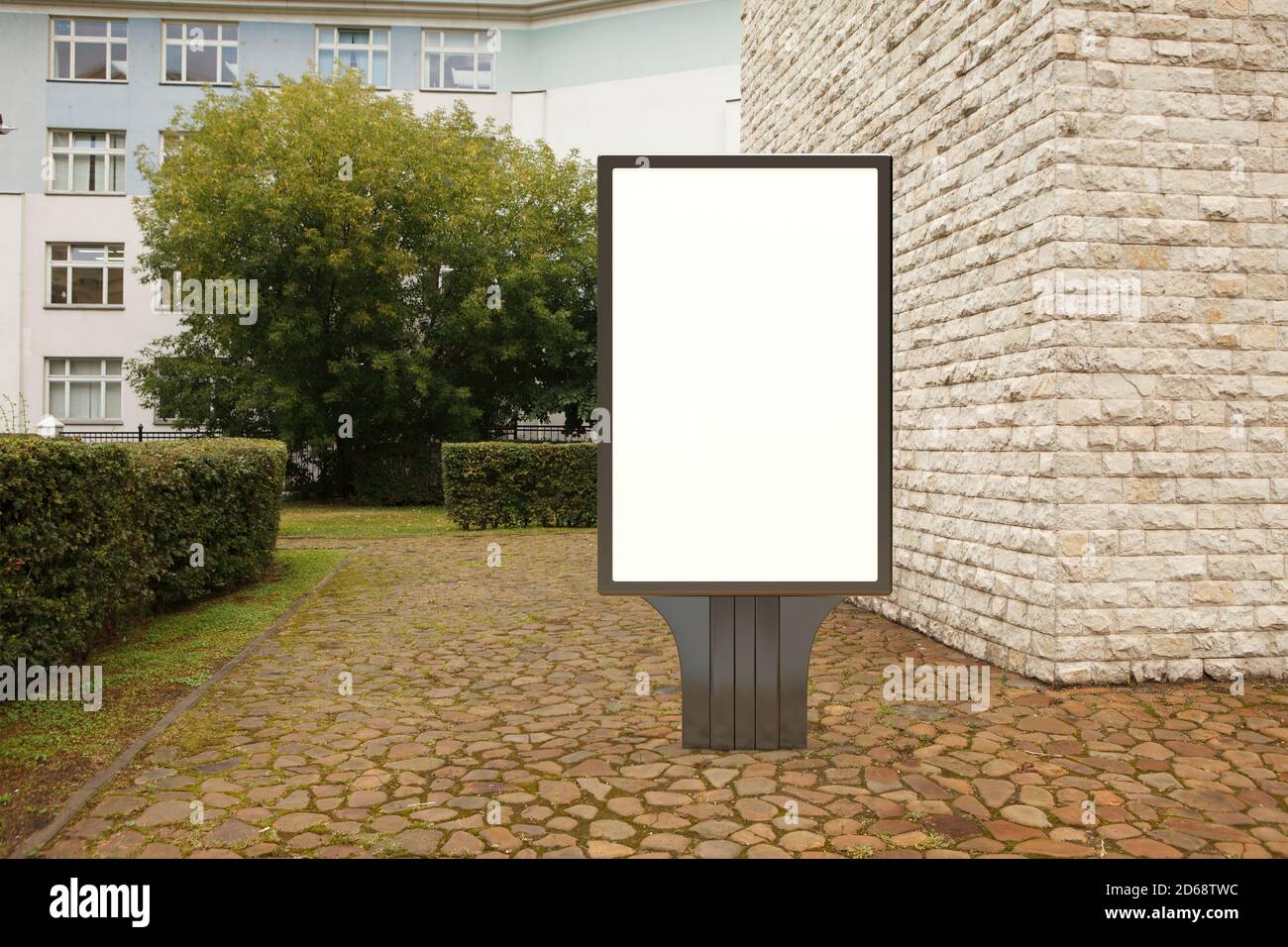 Street advertising stand hi-res stock photography and images - Alamy