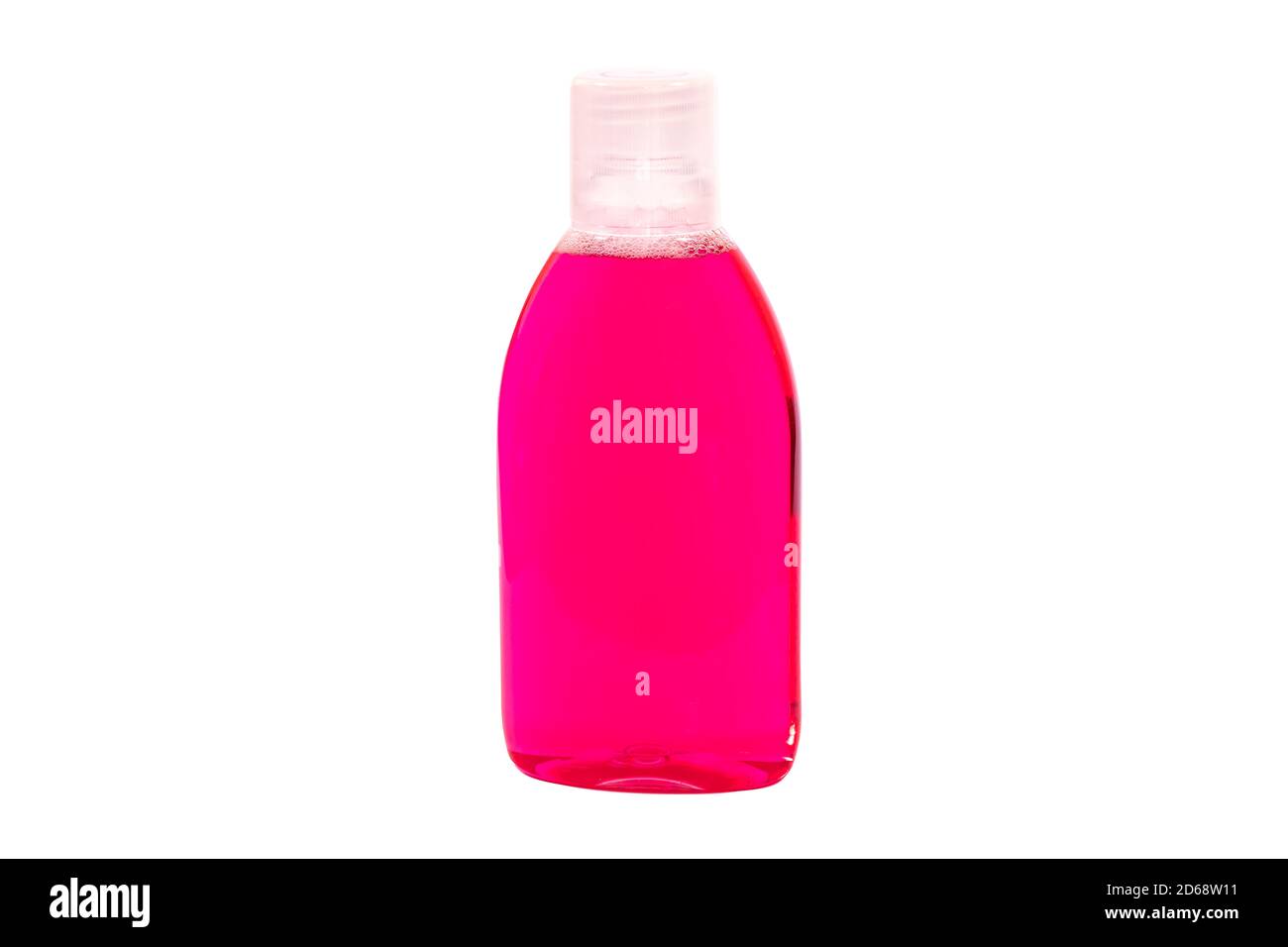 Bottle with a solution of 0.12% chlorhexidine for mouthwash. Broad ...