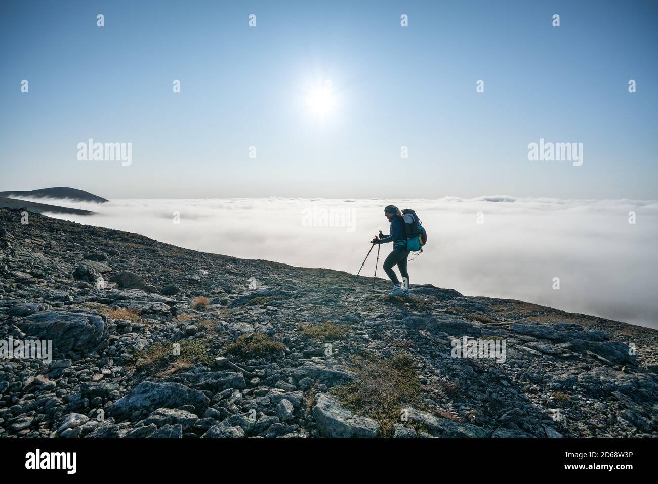 Lapland Trekking Hiking Trekker High Resolution Stock Photography and ...