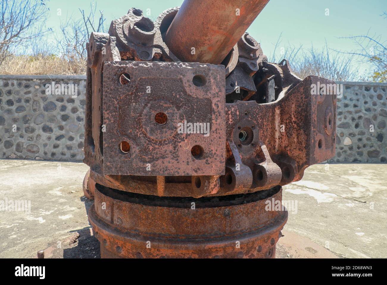 cannon black barrel close-up, medieval weapons for long-range shooting ...