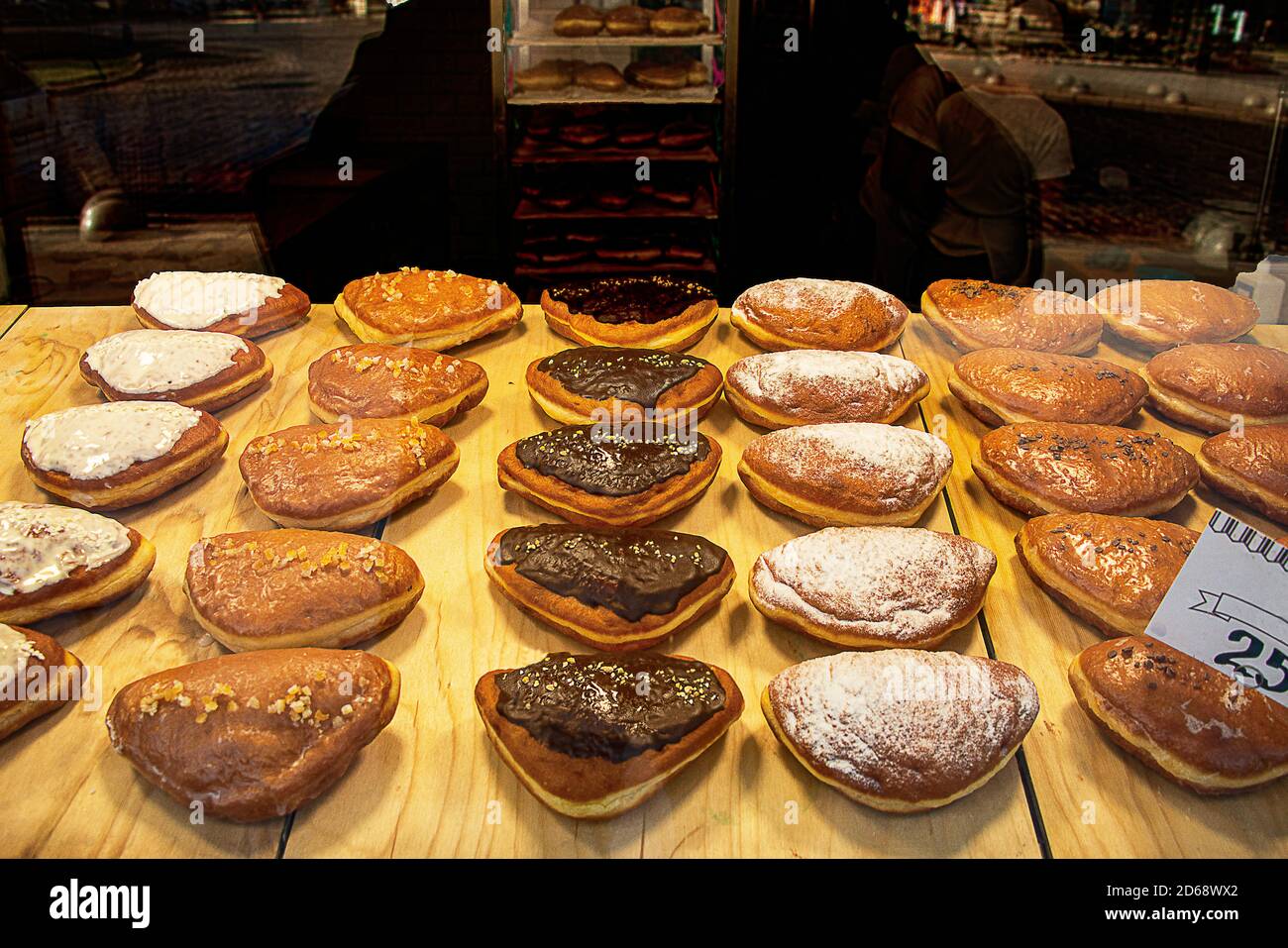sweets in the shop window Stock Photo - Alamy