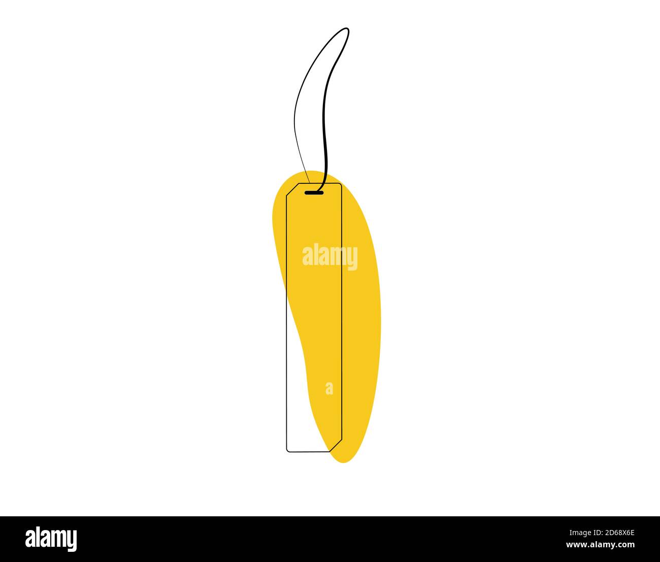 Label Flat Icon on white background in vector illustration Stock Vector ...