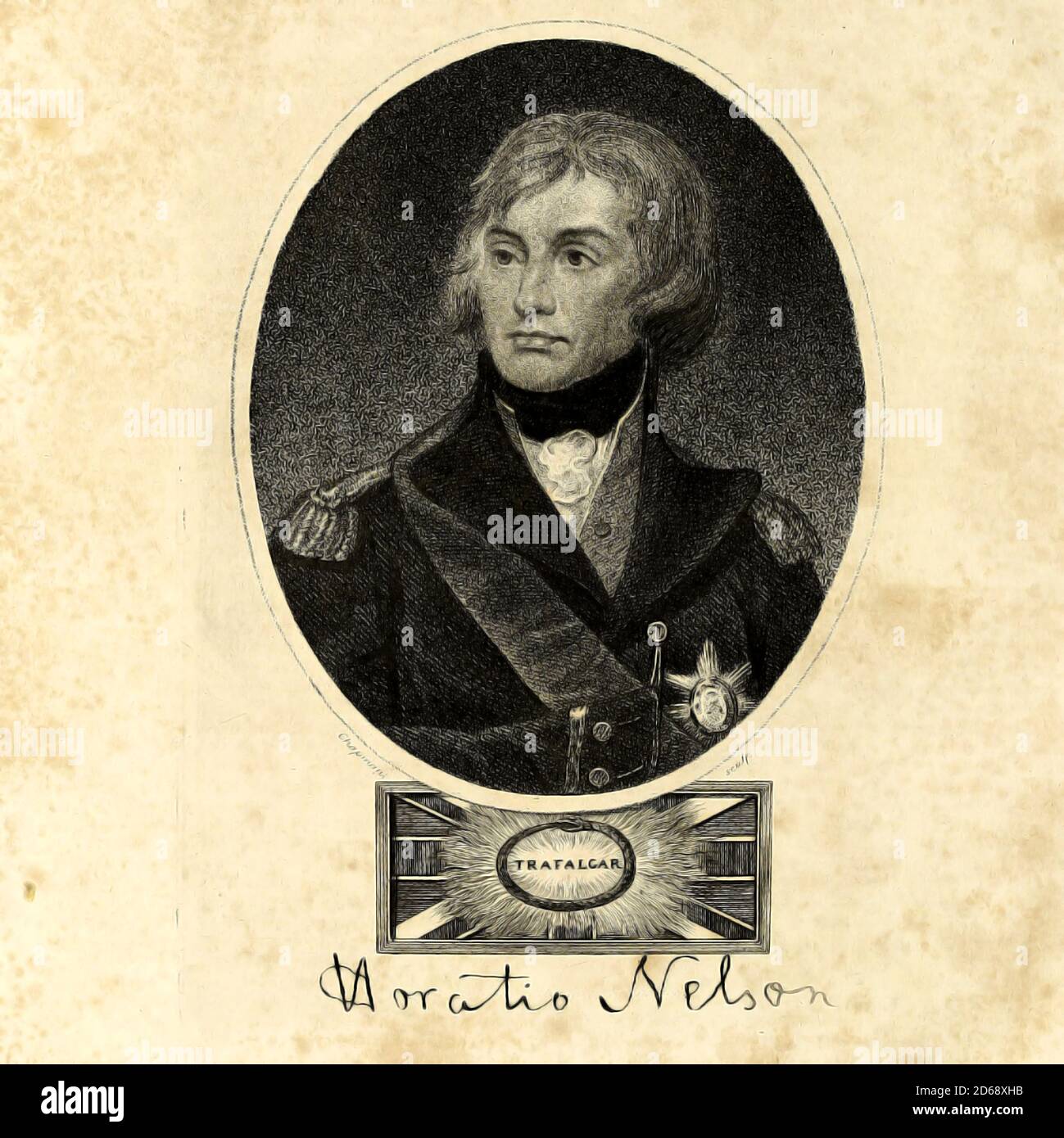 Vice-Admiral Horatio Nelson, 1st Viscount Nelson, 1st Duke of Bronté ...