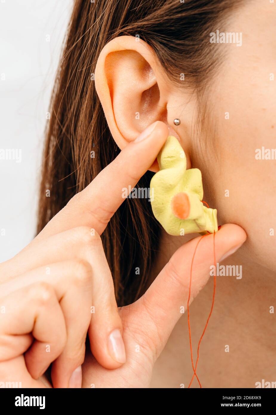 Human ear hi-res stock photography and images - Alamy