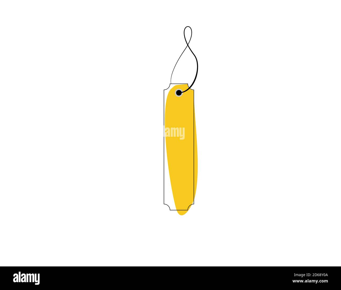 Label Flat Icon on white background in vector illustration Stock Vector ...