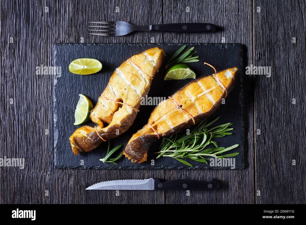 Halibut fish hi-res stock photography and images - Alamy