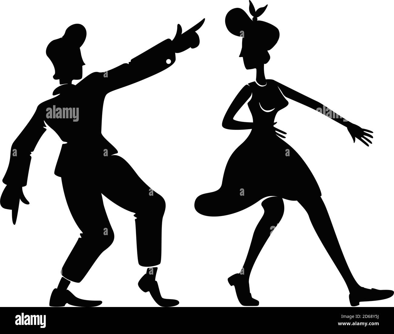 Rock n roll girl Cut Out Stock Images & Pictures - Alamy